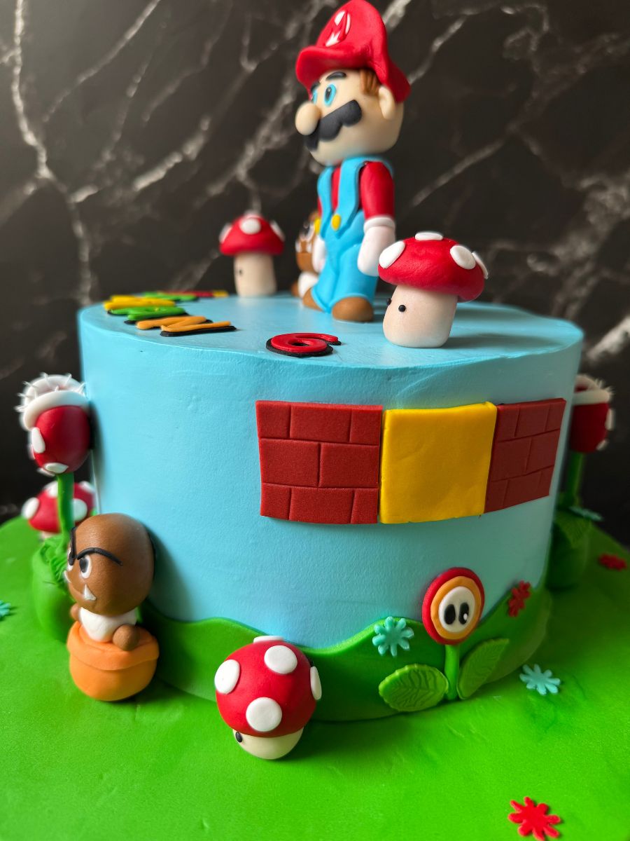 Super Mario Cake | Order Online in Bangalore - Sweet Cakery